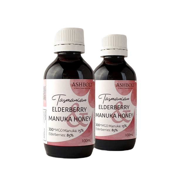 Elderberry & Manuka Honey - Ashbolt Farm Tasmania